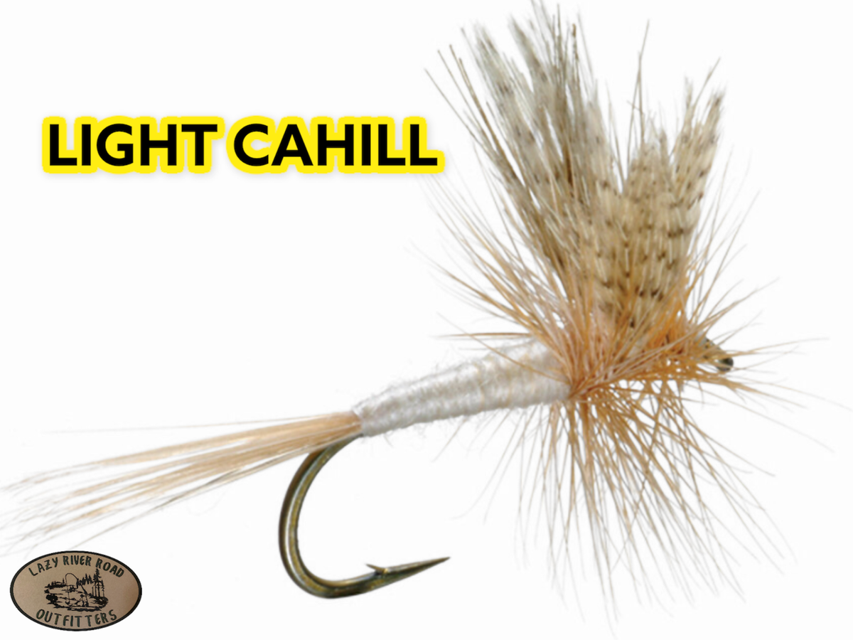 Dry fly light Cahill 1 dozen – Lazy river road outfitters